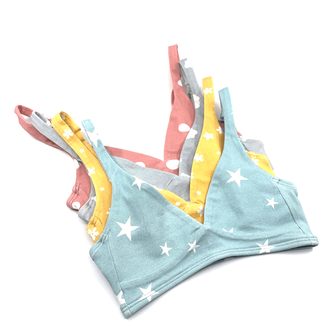 Organic Cotton Girls' Bralettes | Y.O.U Underwear