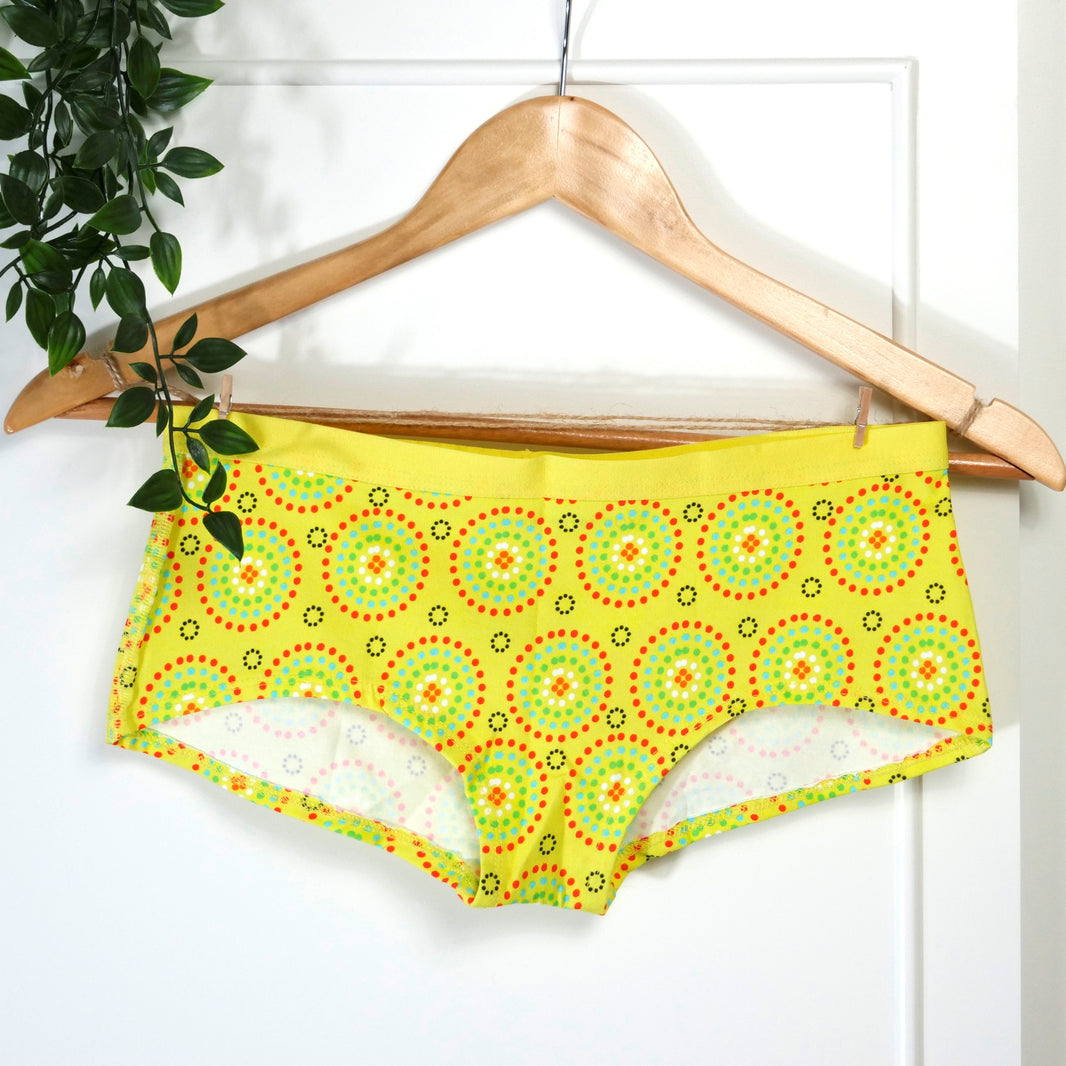 Women's organic cotton plain boy shorts - Mara designs – Y.O.U underwear